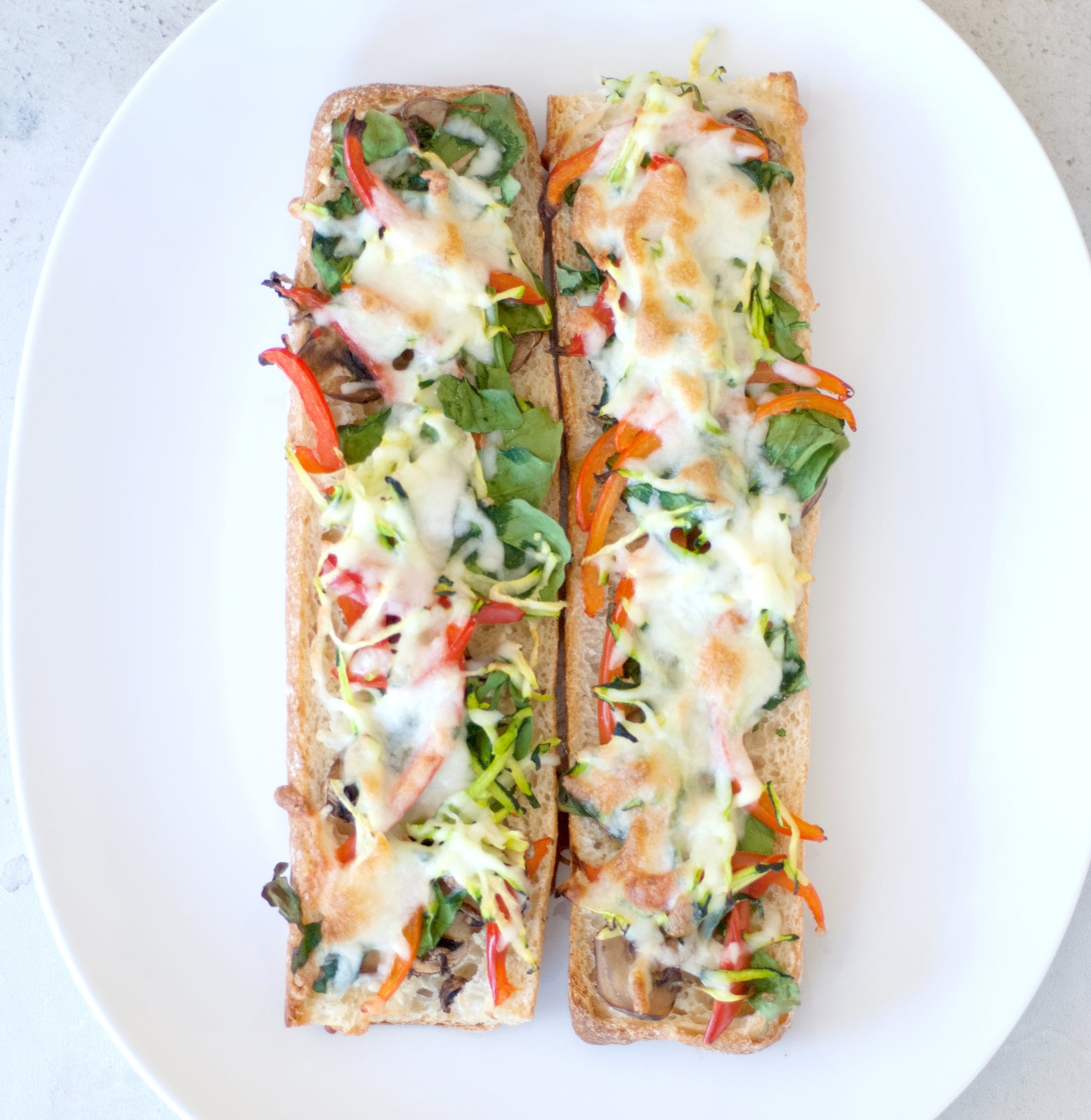 Vegetable Garlic Cheese Bread | POPSUGAR Food