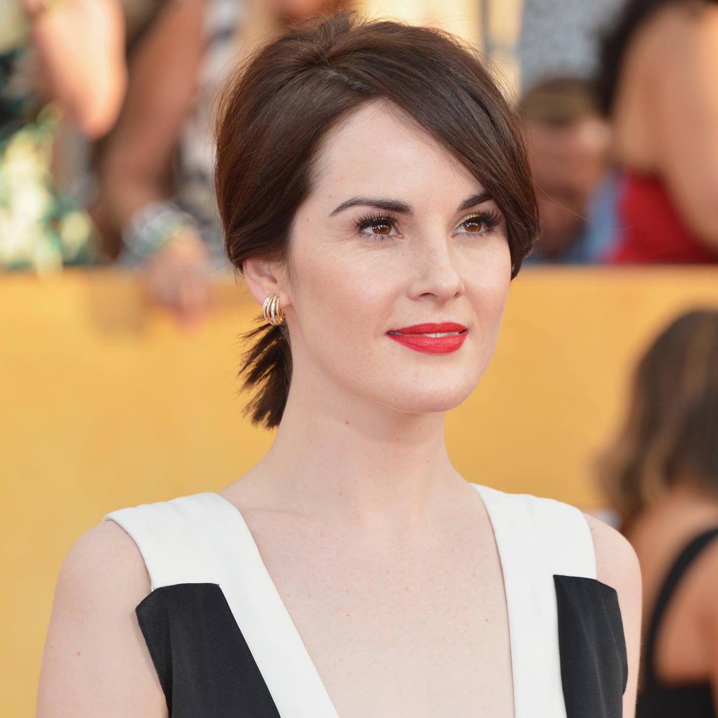 Michelle Dockery's Hair and Makeup at SAG Awards 2014 | POPSUGAR Beauty
