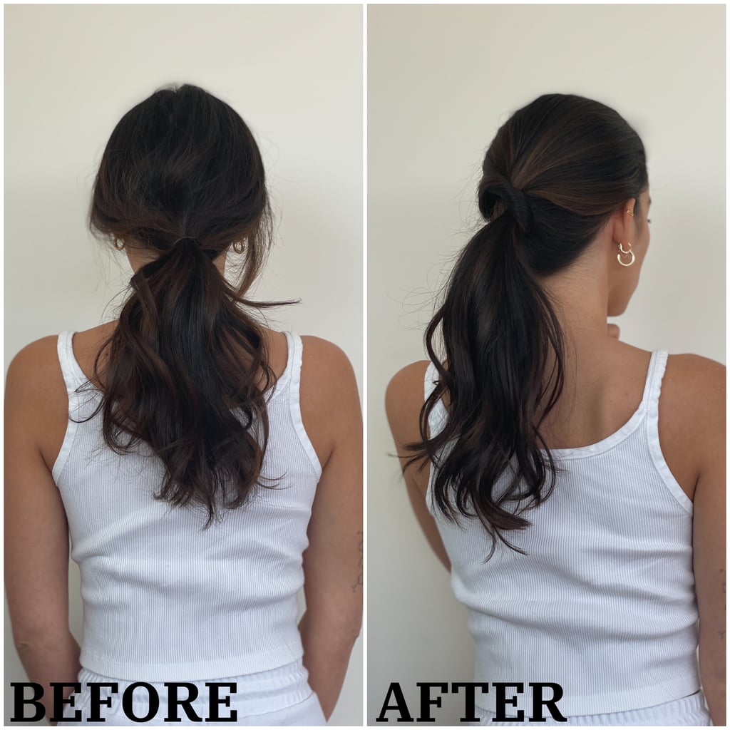 I Tried TikTok's Low-Ponytail Hair Hack | POPSUGAR Beauty