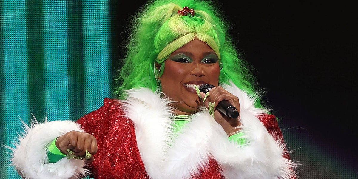 Lizzo Shows Off Her Massive Christmas Trees Video | POPSUGAR Celebrity