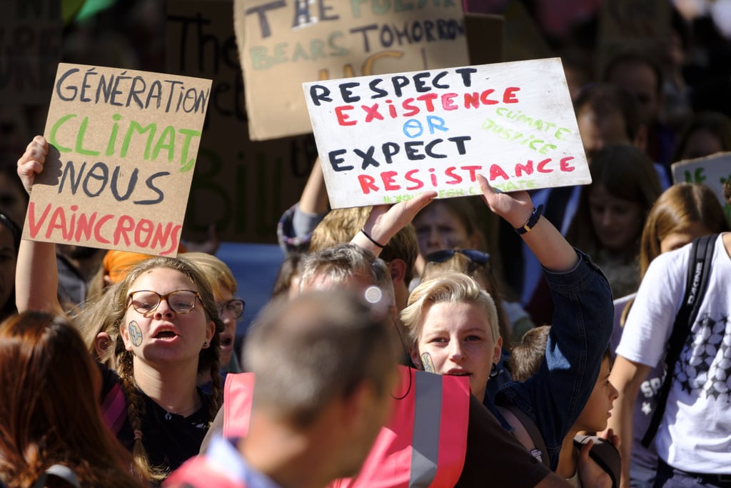Students Protesting at the Global Climate Strike 2019 | POPSUGAR News