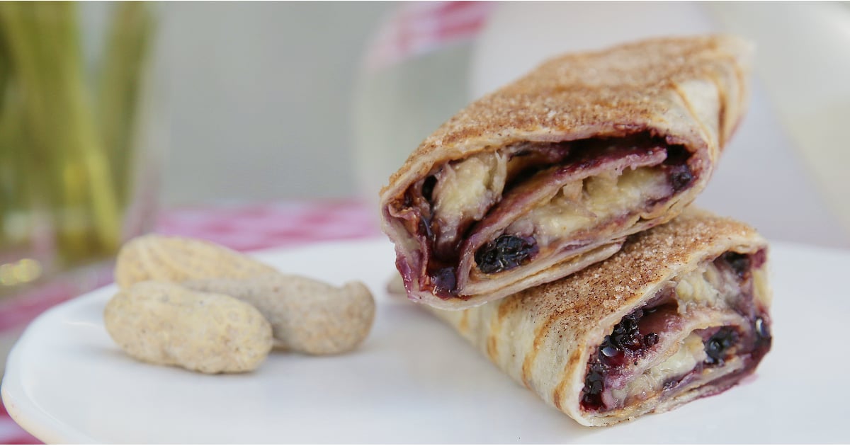 Grilled Peanut Butter and Jelly Burrito | POPSUGAR Food