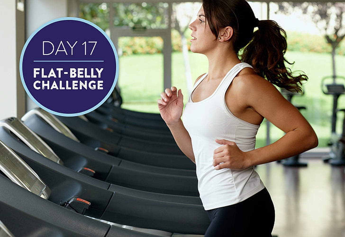 21-Day Flat-Belly Challenge | POPSUGAR Fitness