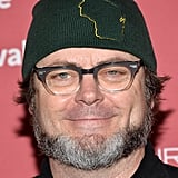 Nick Offerman Without His Mustache | POPSUGAR Celebrity