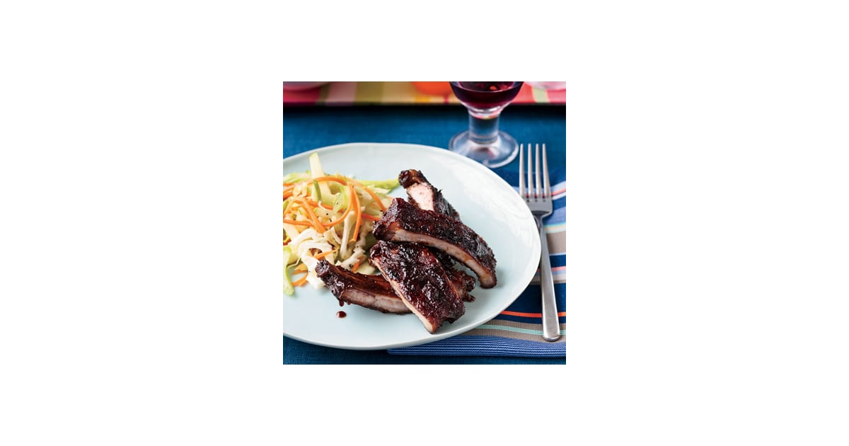 Apple-Glazed Barbecued Baby Back Ribs