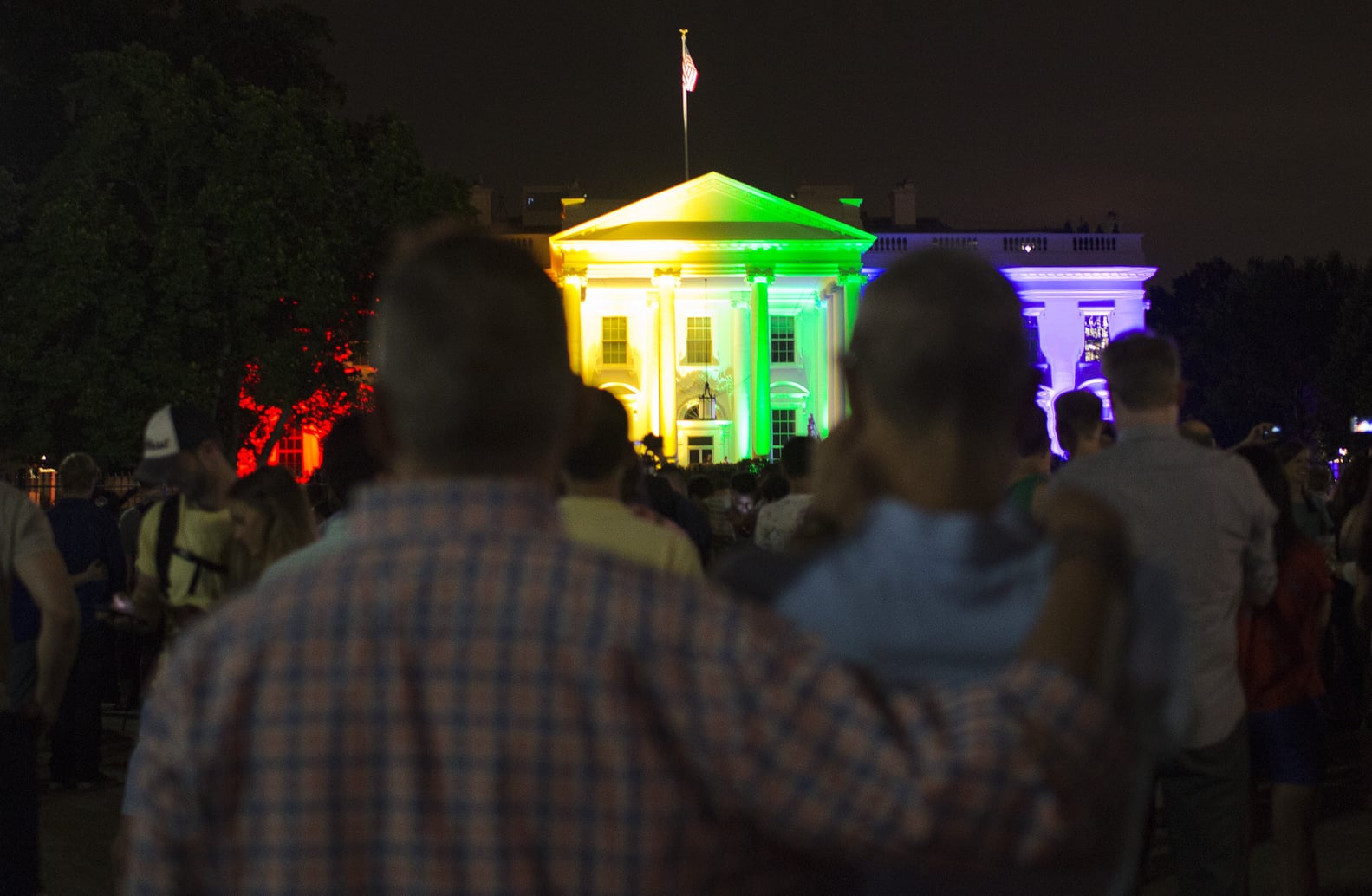 Rainbow White House | Pictures | PS Celebrity