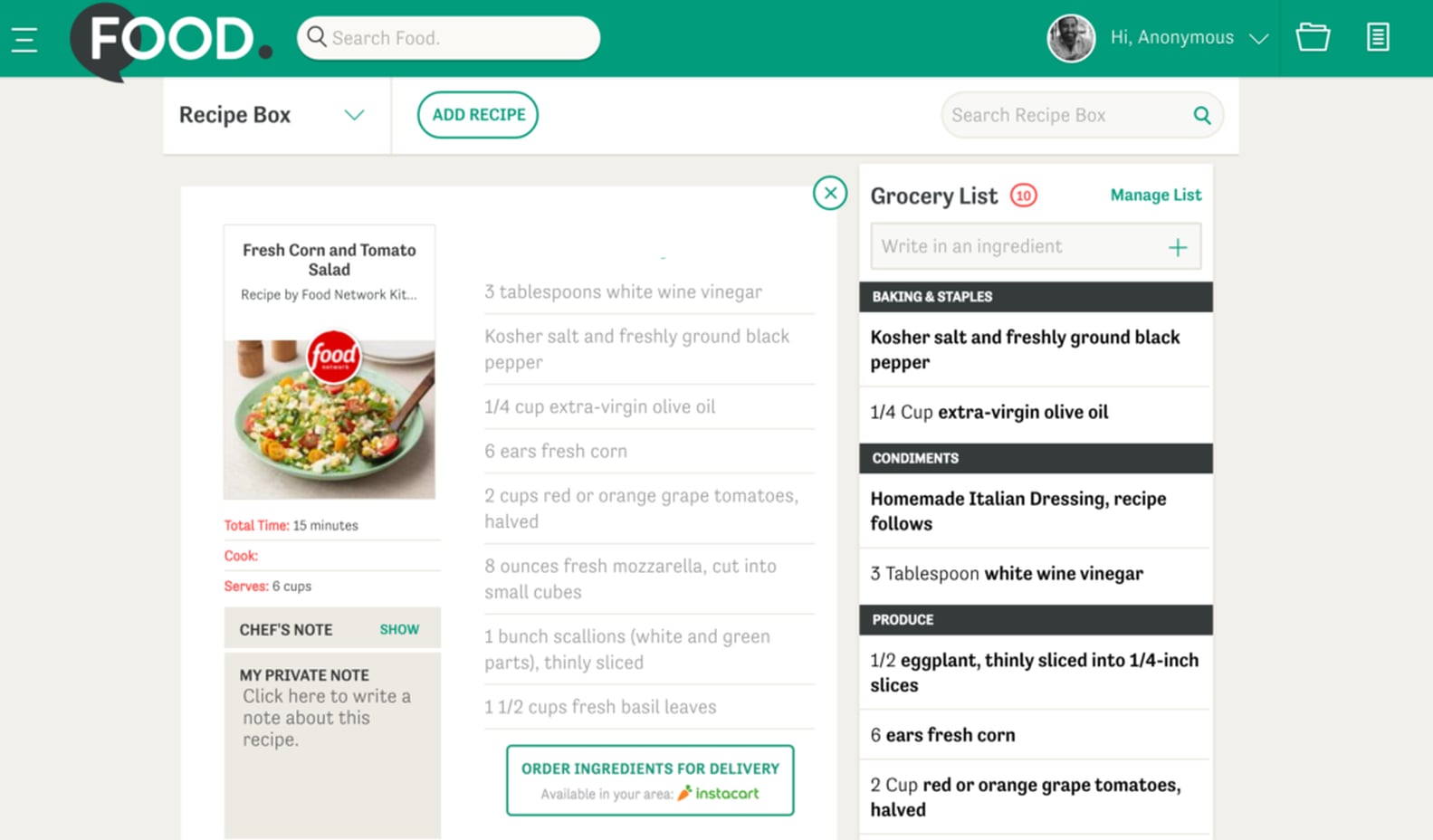 Food Network Recipes on Instacart | POPSUGAR Food