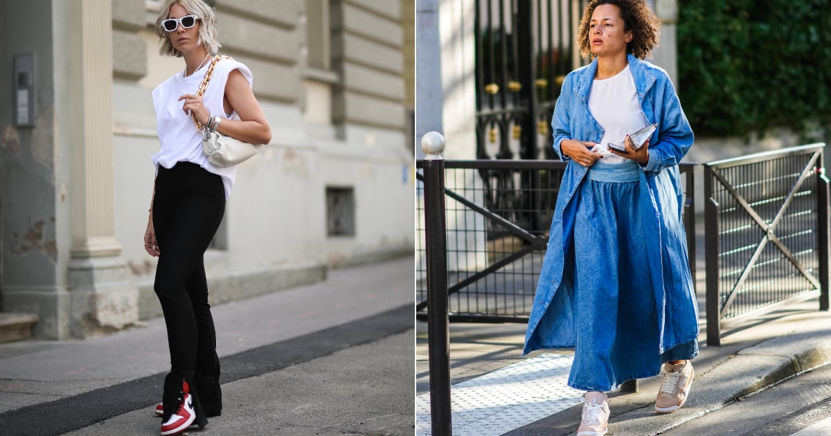 How to Style Air Jordans | 13 Outfit Ideas | POPSUGAR Fashion